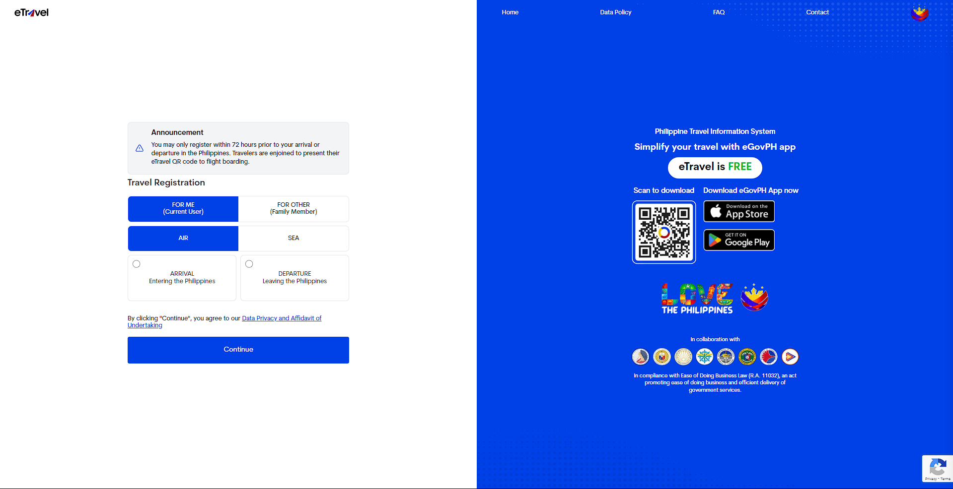 Step-by-step guide: How to use eTravel on web - The Filipino Times