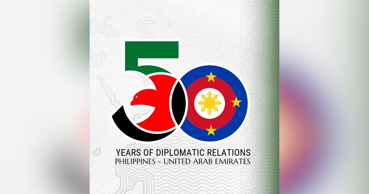PH-UAE diplomatic relations: PH Embassy launches 50th anniversary logo - The Filipino Times