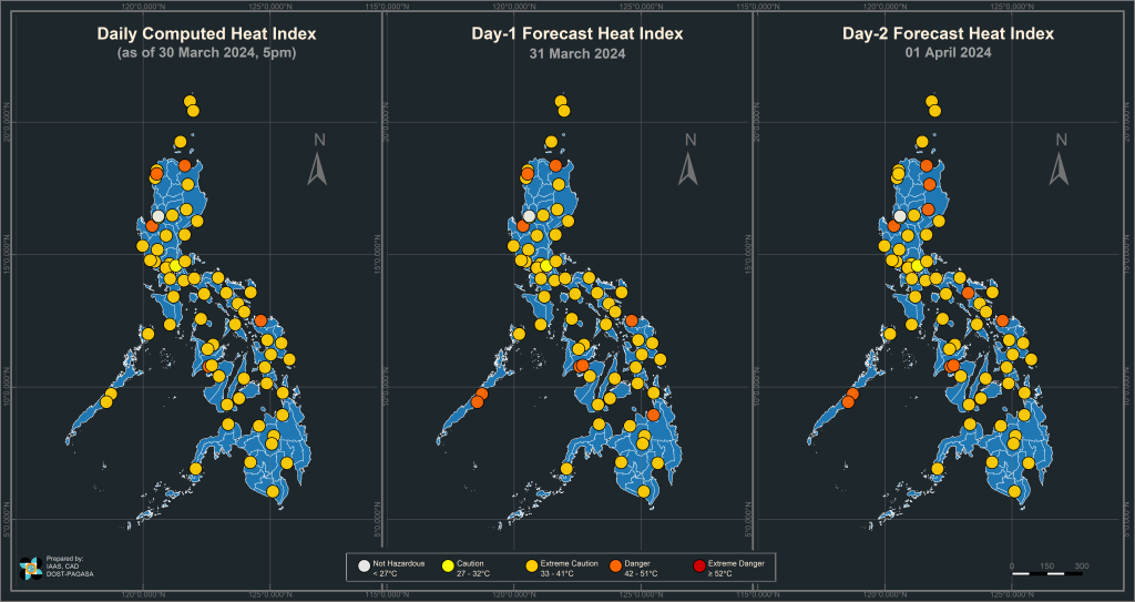 PAGASA issues warning on 'Dangerous' heat index for Black Saturday - The Filipino Times