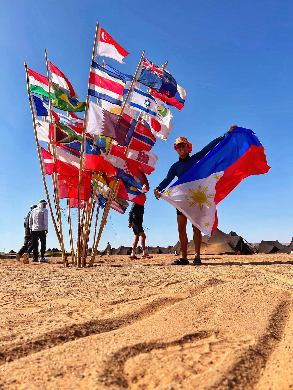 First Filipina world marathoner makes history at Marathon Des Sables ...