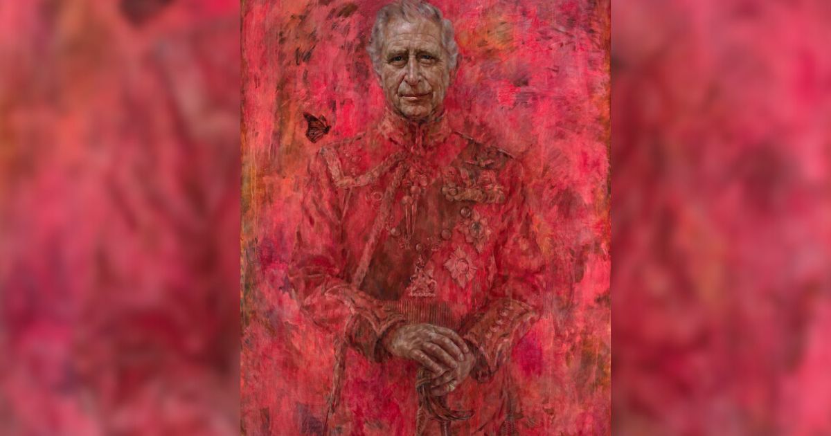 King Charles III unveils first official portrait since coronation - The ...