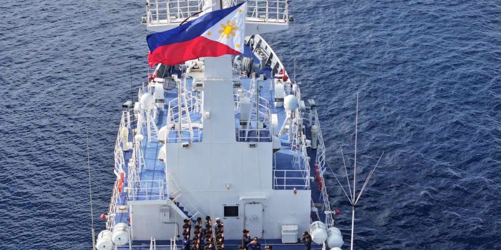 PCG raises PH flag in Sabina Shoal for the first time on Independence ...