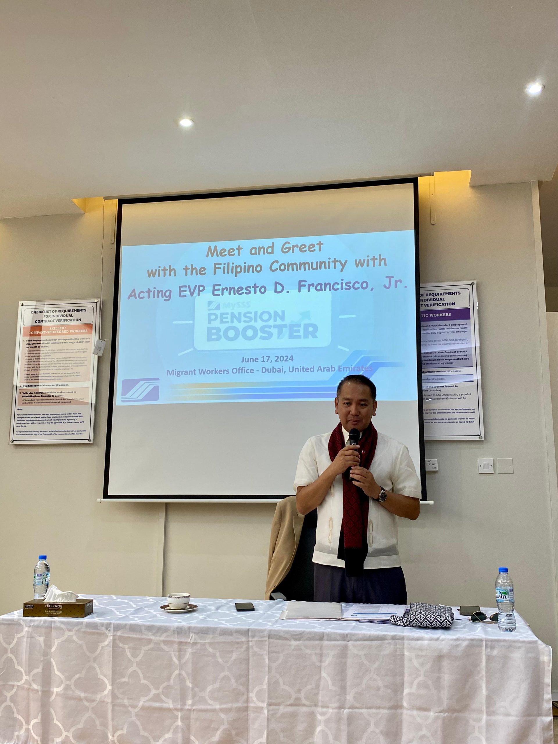 Empowering Filipino workers: SSS hosts Meet and Greet for MySSS Pension ...