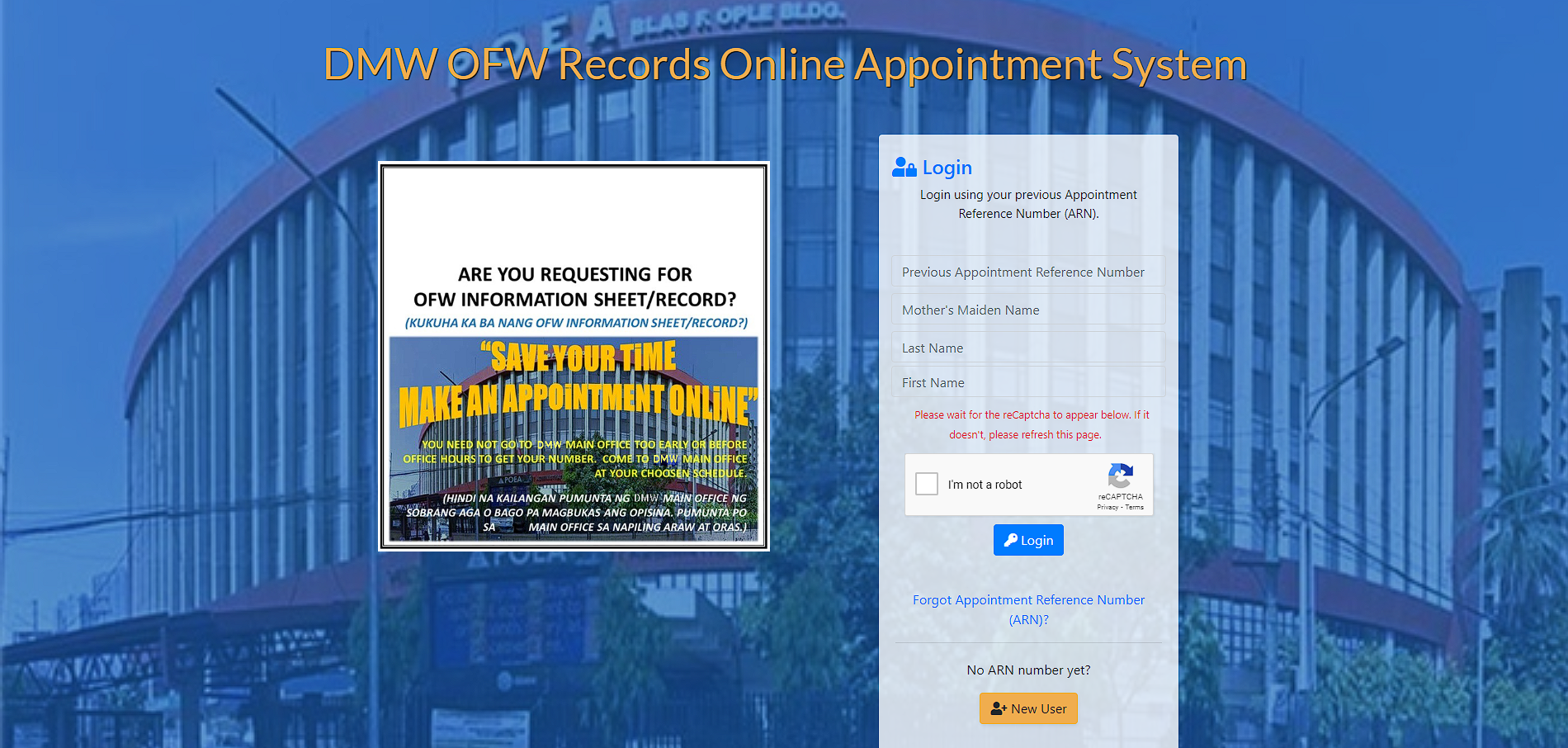 How to book an online appointment to get your OFW records – The ...