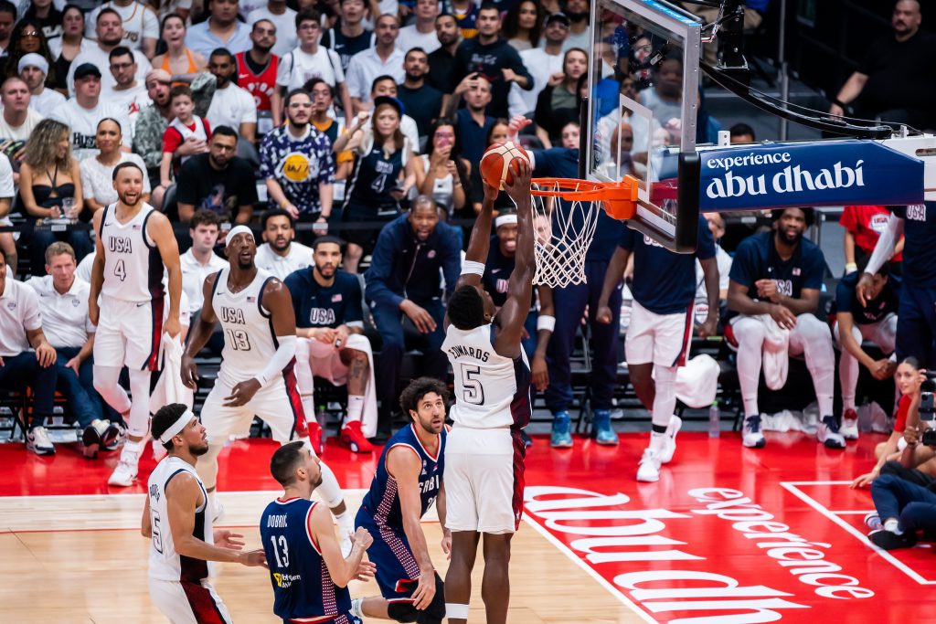 USA Basketball's Men's National Team reigns over Serbia and Australia ...