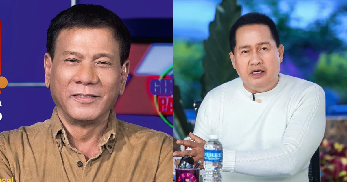 Rodrigo Duterte speaks out amid search for Quiboloy - The Filipino Times