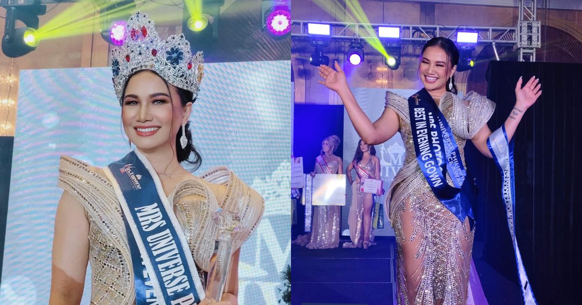 Newly crowned Mrs. Universe Philippines based in Dubai dedicates win to ...