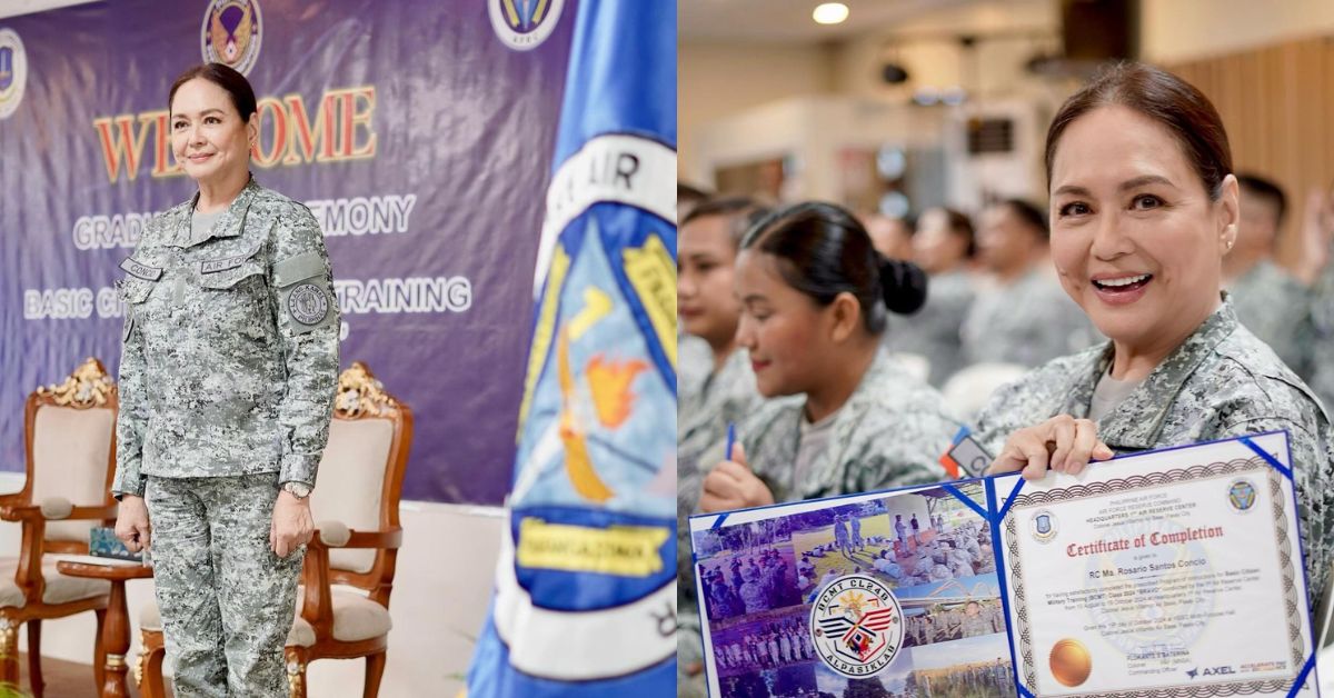 Charo Santos-Concio now a PH Air Force Reservist - The Filipino Times