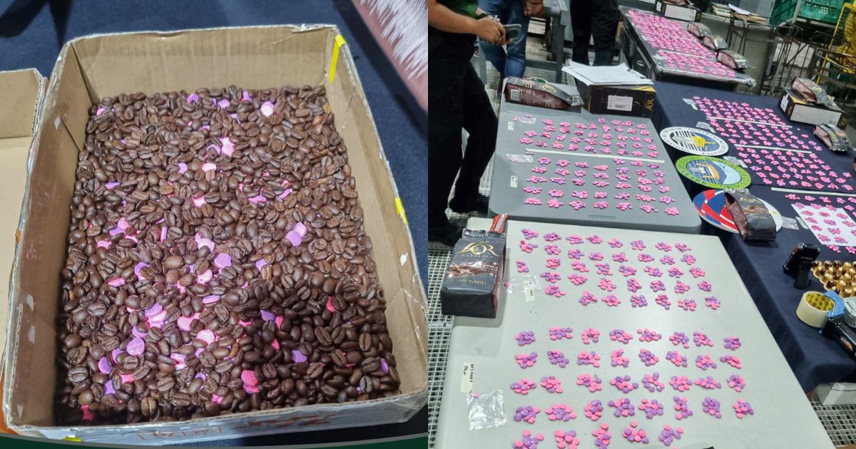 P8.3-M worth of ecstasy found hidden in coffee beans at Clark Port ...