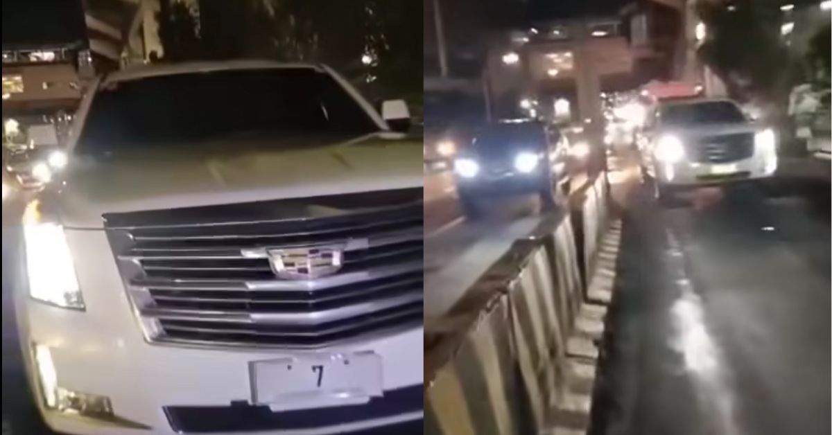 SUV with plate for senators crosses EDSA busway, evades arrest - The ...