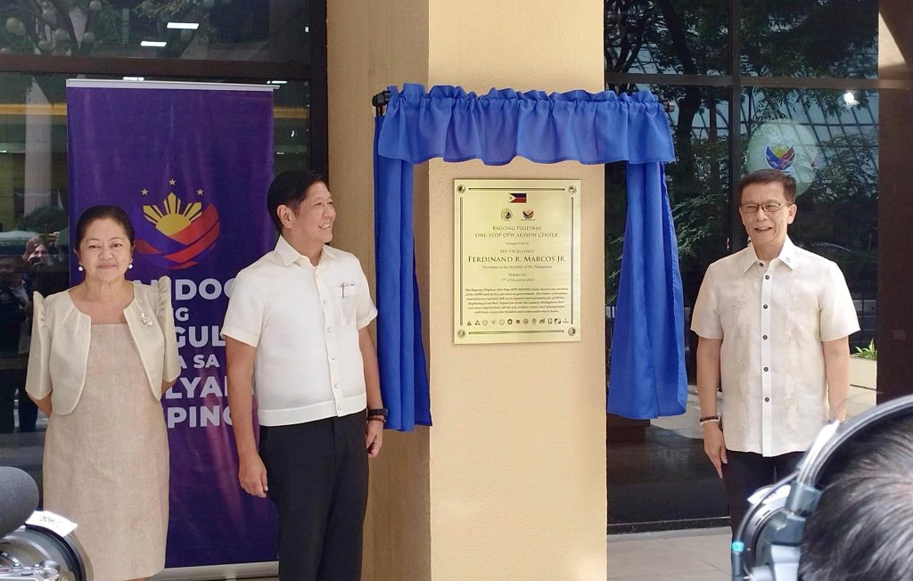 DMW inaugurates Bagong Pilipinas one-stop OFW Aksyon Center - The ...