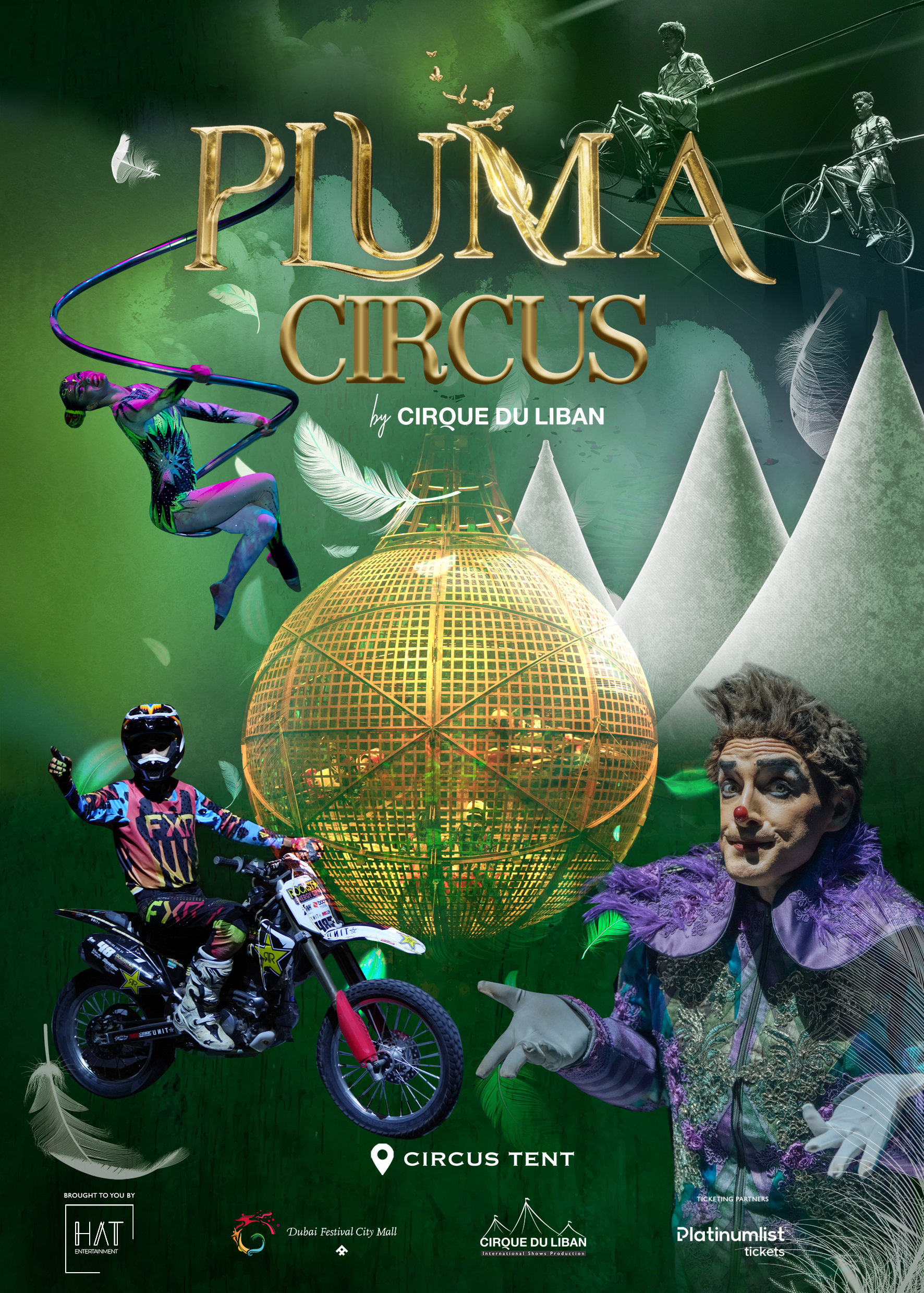 Experience the magic of modern circus show in Dubai with PLUMA - The ...