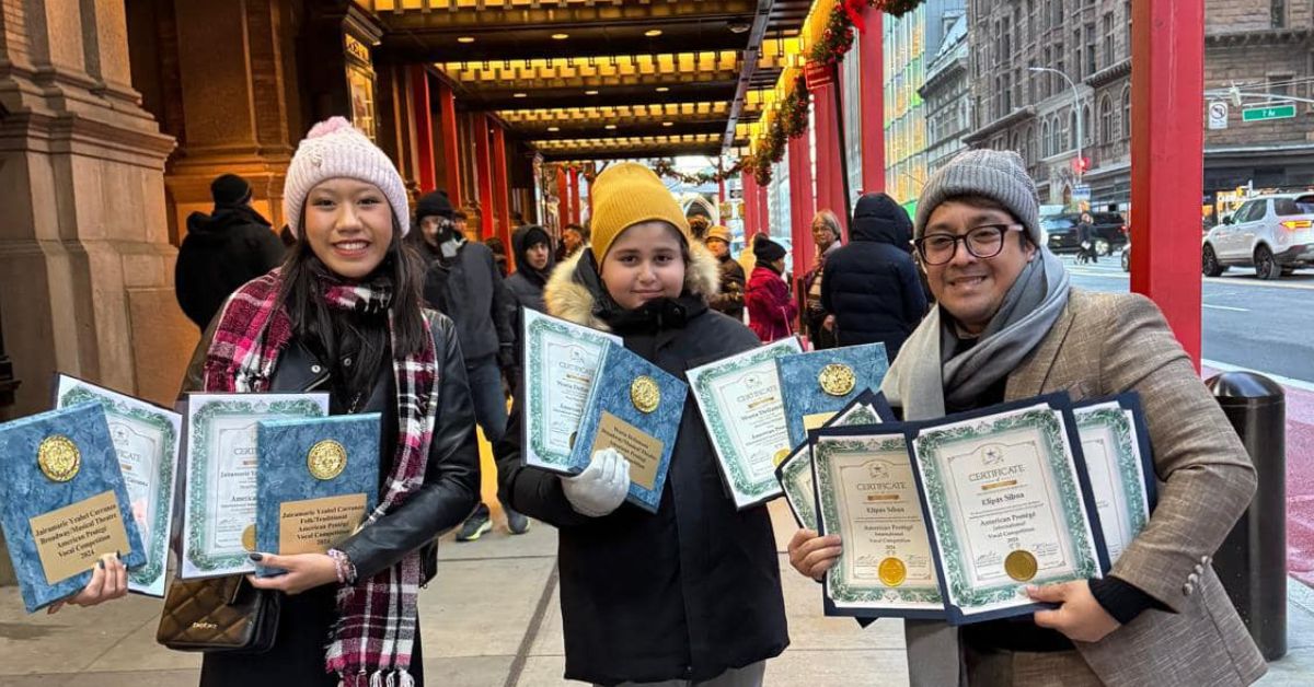 UAE-based Filipino vocal coach leads young singers to victory at int'l ...