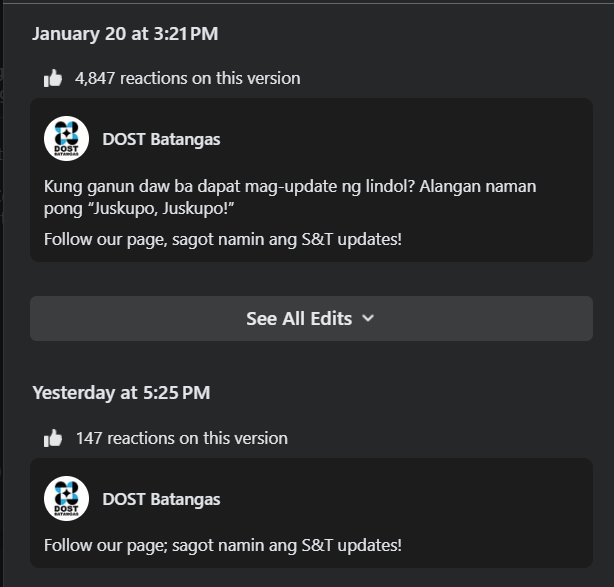 DOST Batangas issues apology over 'unserious' earthquake advisory - The Filipino Times