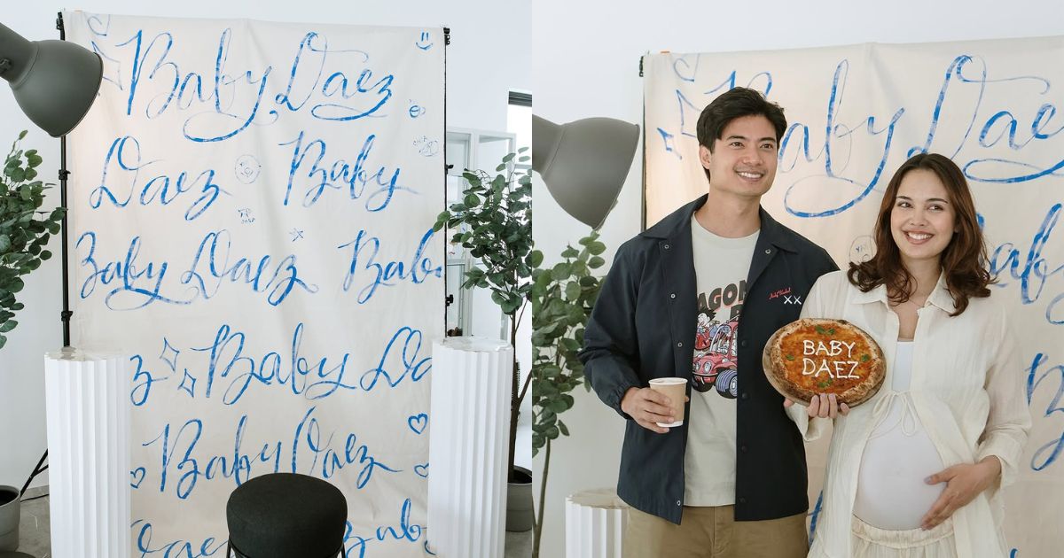 Megan Young, Mikael Daez host DIY baby shower before welcoming their ...