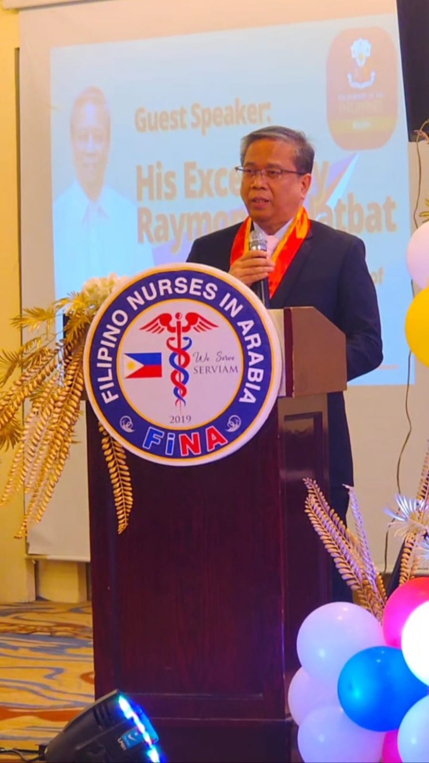 New officers of Filipino Nurses in Arabia take oath; pledge commitment ...