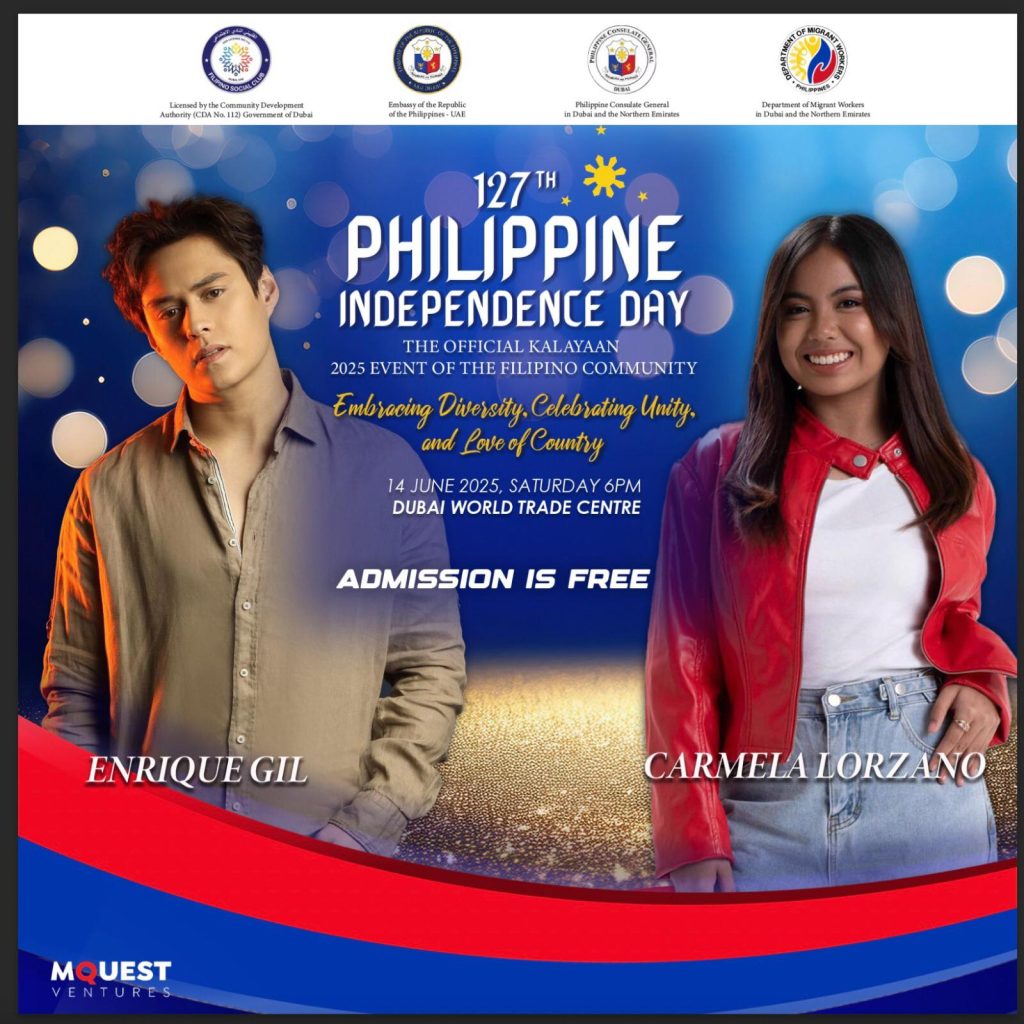 Filipino celebs Enrique Gil, Carmela Lorzano to headline Philippine ...