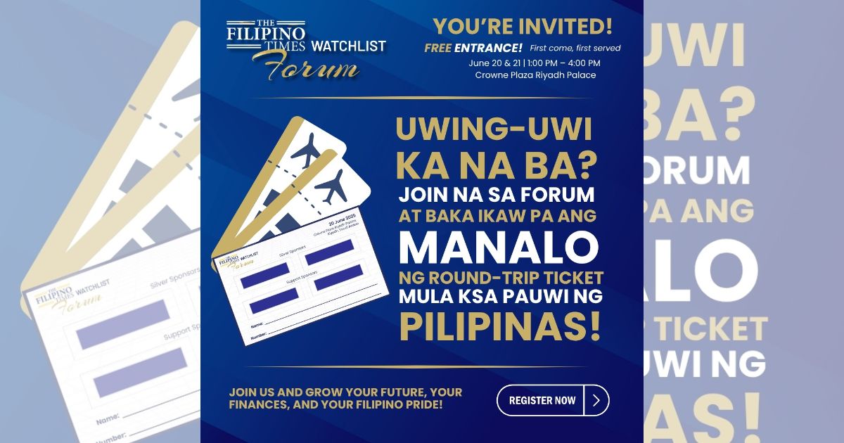 Free ticket to PH awaits lucky attendee at TFT Watchlist Forum in ...