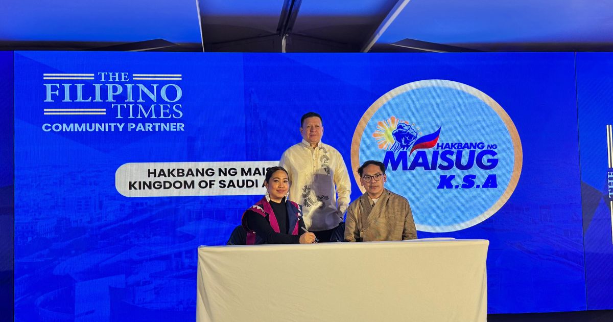 Hakbang ng Maisug Kingdom of Saudi Arabia joins partnership ceremony at ...