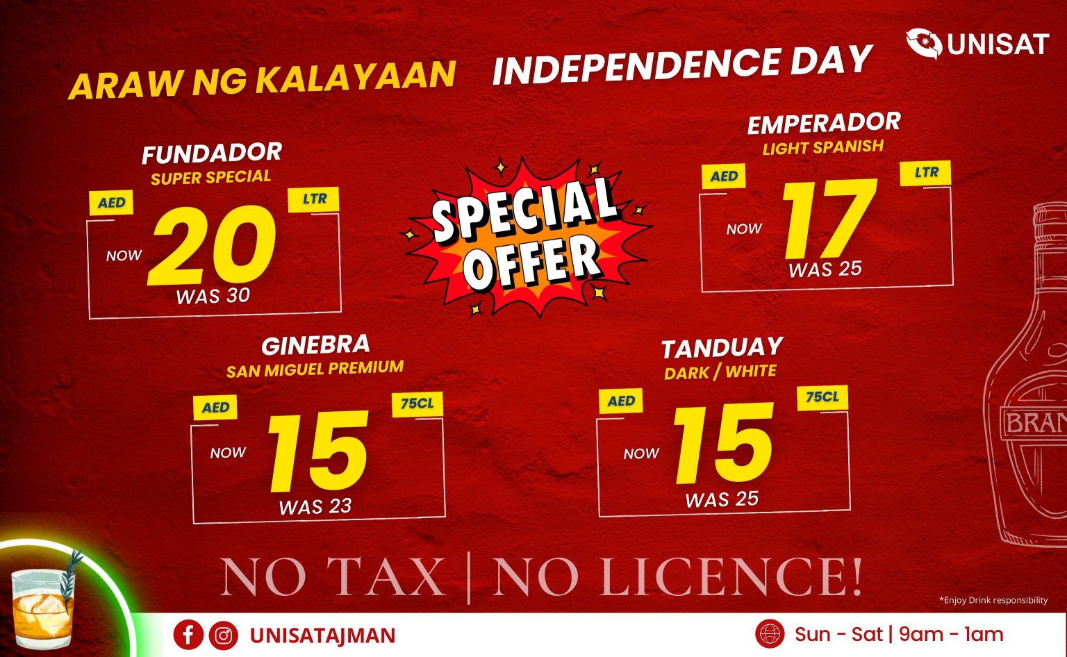 Unisat Ajman rolls out big offers for Philippine Independence Day and ...