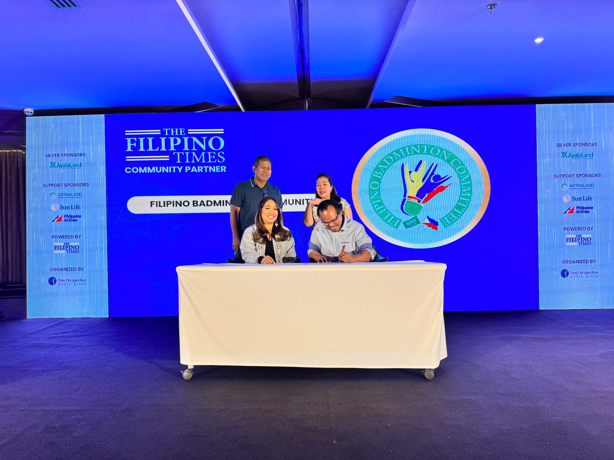 Filipino Badminton Community joins partnership ceremony at first-ever ...