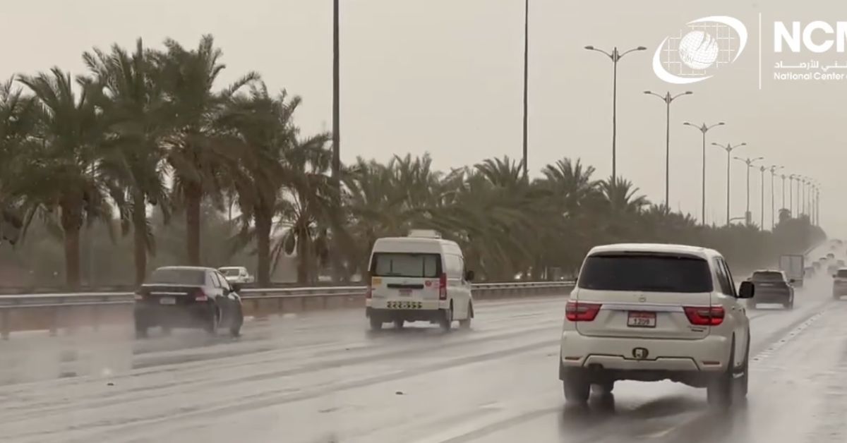 Heavy rainfall reported in parts of Dubai, Al Ain, Al Dhafra - The ...