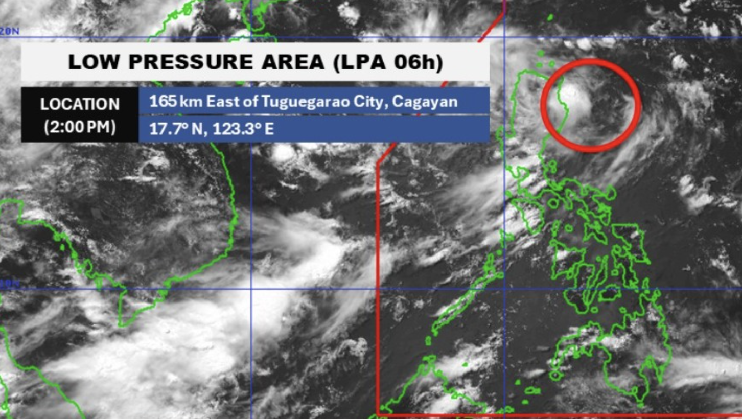 LPA near Cagayan may develop into Tropical Depression “Bising”- PAGASA ...