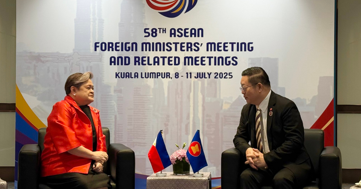 Lazaro meets ASEAN counterparts in first overseas trip as Foreign ...