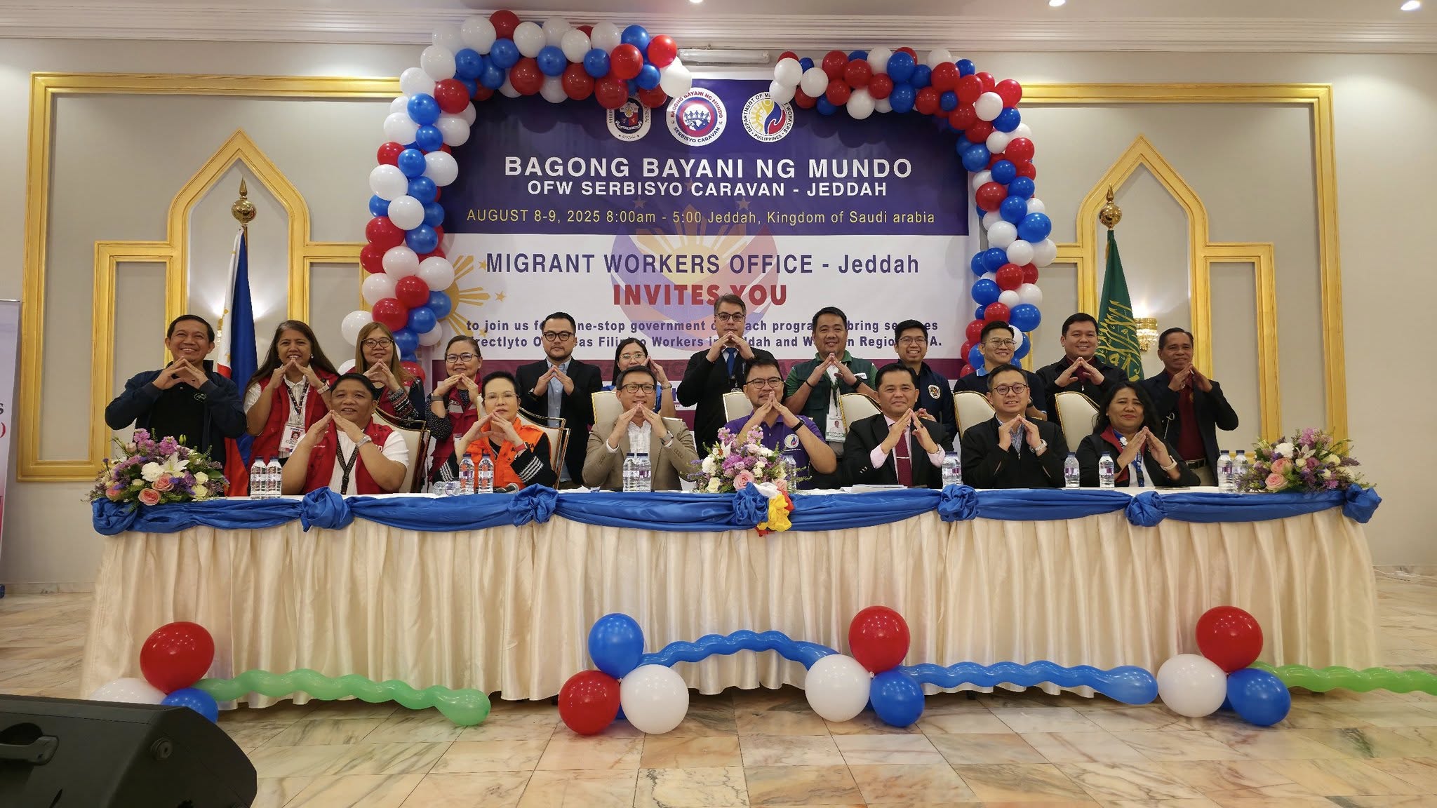 OFW Serbisyo Caravan Brings Government Help to Jeddah - The Filipino Times
