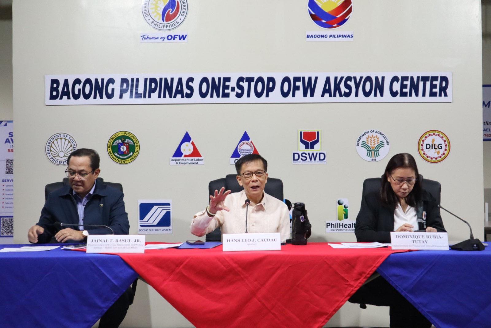 DMW Reports Higher Budget Use for OFW Protection, Eyes 100% Utilization in 2025 - The Filipino Times