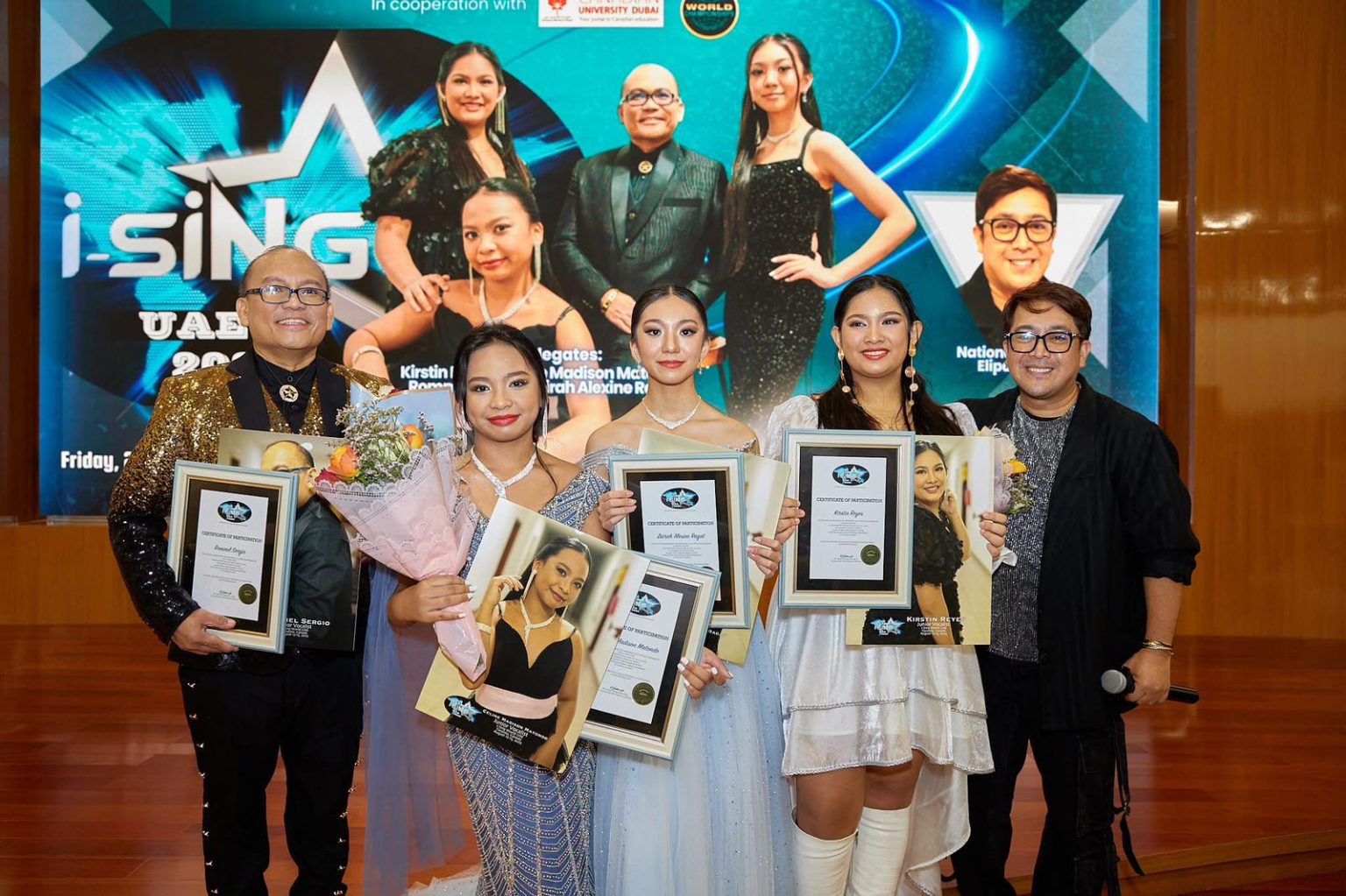 Four Filipino vocalists to represent UAE at international singing ...
