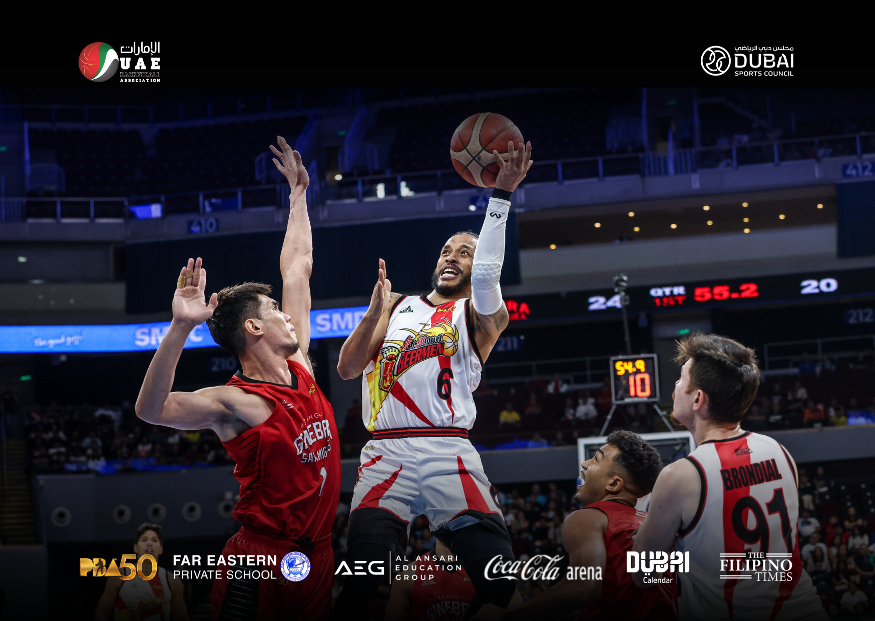 PBA returns to Dubai for 50th season with San Miguel vs. Ginebra ...