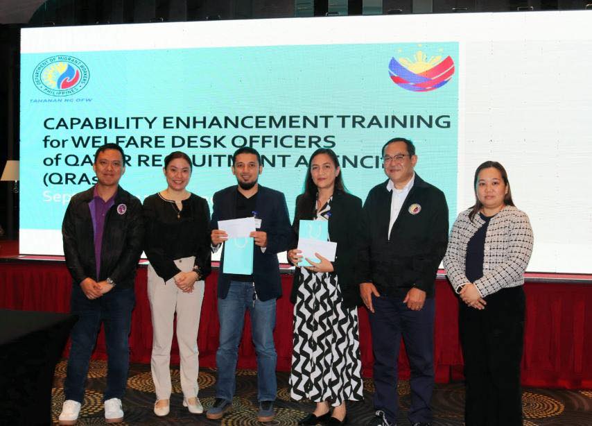 DMW Trains 150 Welfare Desk Officers in Qatar to Strengthen OFW Support - The Filipino Times