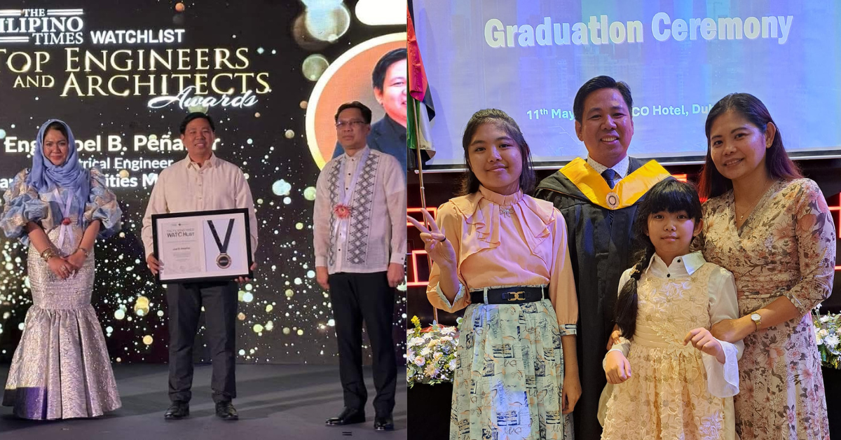 From a simple dream to leading large projects: How a UAE-based Filipino ...