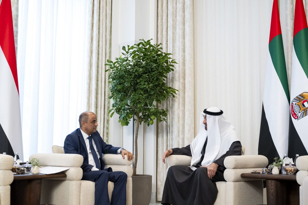 UAE President meets Yemeni Prime Minister to strengthen bilateral ties ...