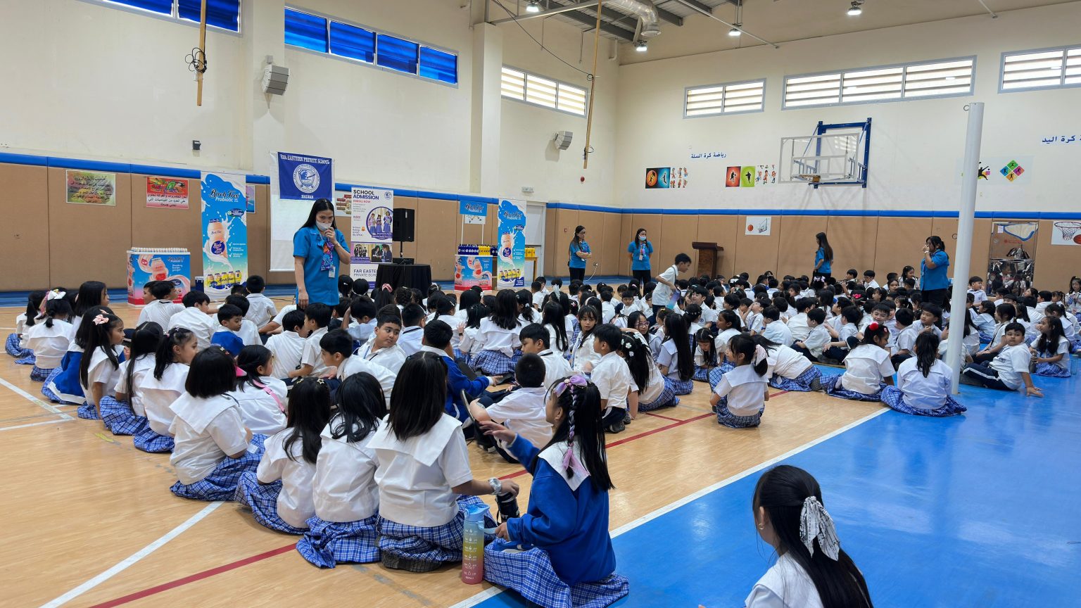 Birch Tree gives free Probiotic Milk Drinks to students during school ...
