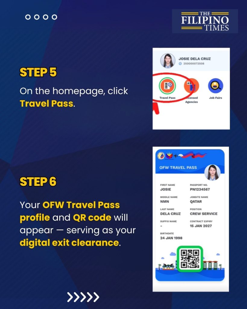 DMW announces integration of OEC with OFW Travel Pass via eGovPH App ...