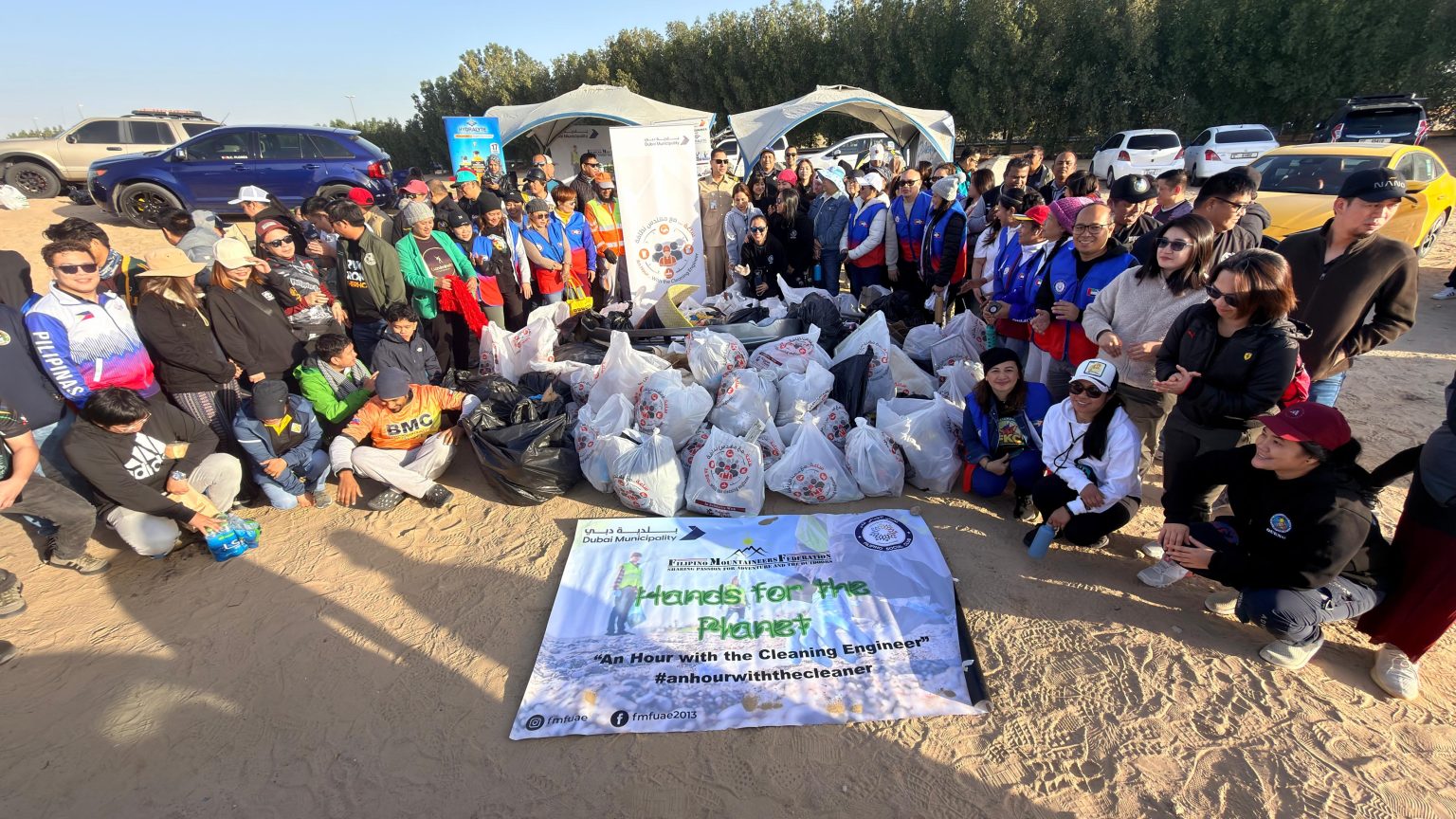 Filipino Mountaineers Federation leads successful clean-up drive in Al ...