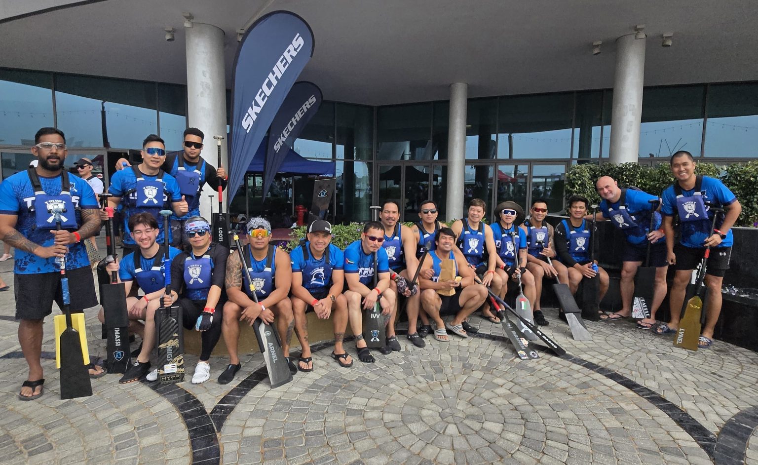 Filipino paddlers help team win gold, silver at dragon boat challenge ...